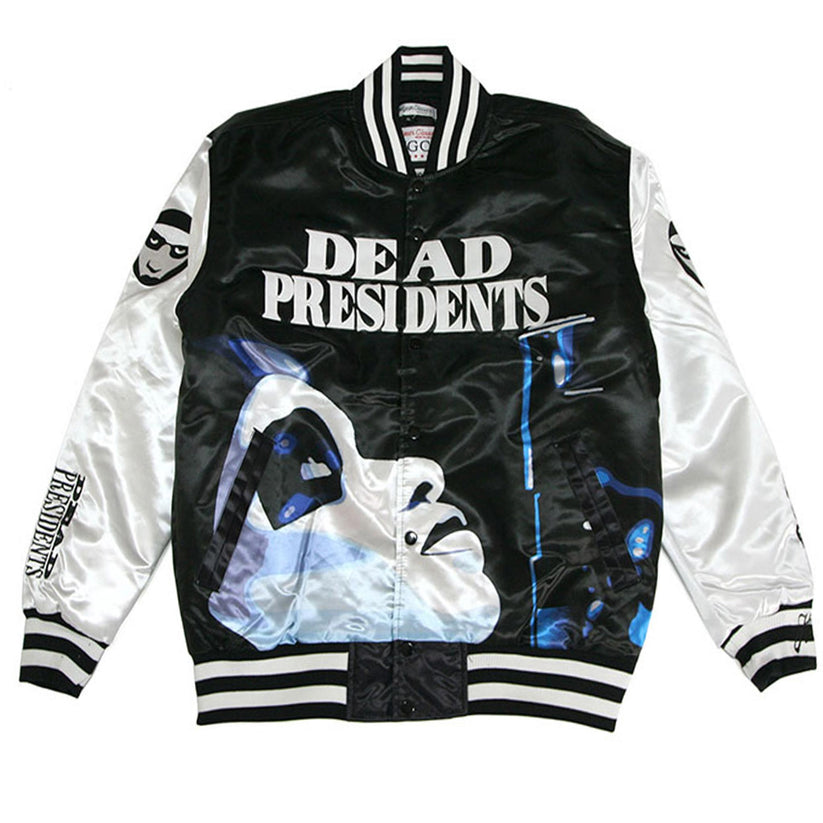 HEADGEAR CLASSICS - DEAD PRESIDENTS JACKET (BLK/WHT) – NY Flavor